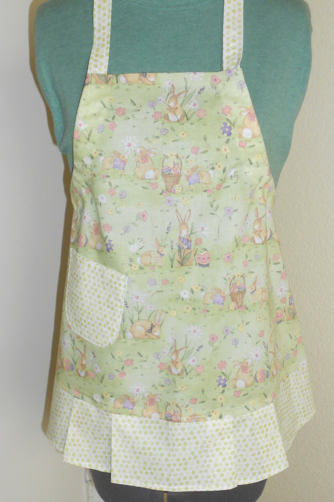 Child's Easter Rabbits Apron - Etsy