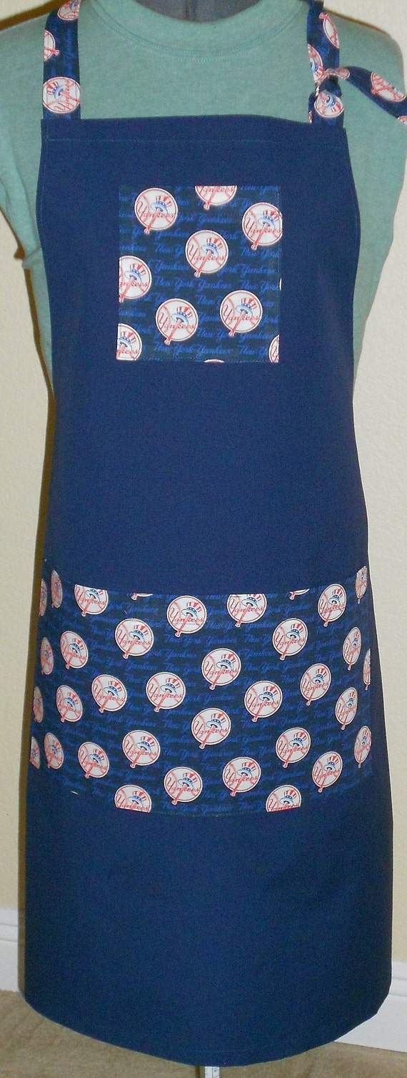 New York Yankees Baseball Apron | Etsy