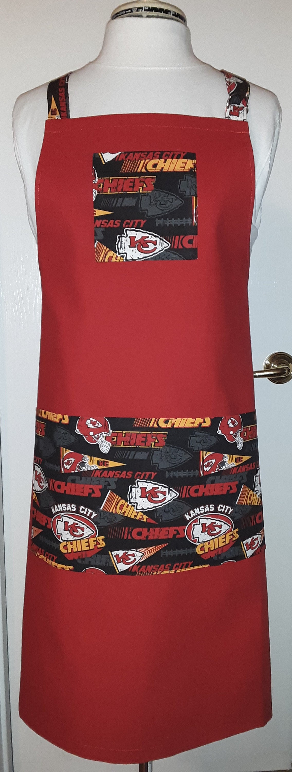 Kansas City Chiefs Football Apron - Etsy