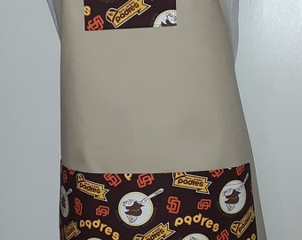 San Diego Padres Apron - Etsy