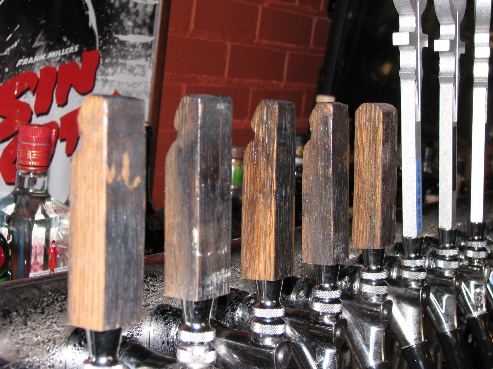 Tap Handle Stubby Barrel Stave White Oak - Etsy