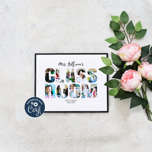 Teacher Photo Collage - Etsy