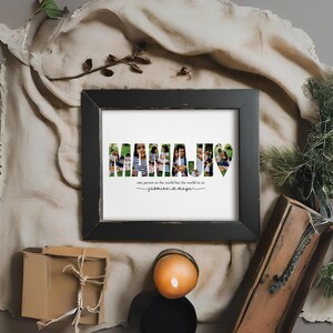 Editable Mamaji Photo Collage Template Last Minute Personalized Gift ...