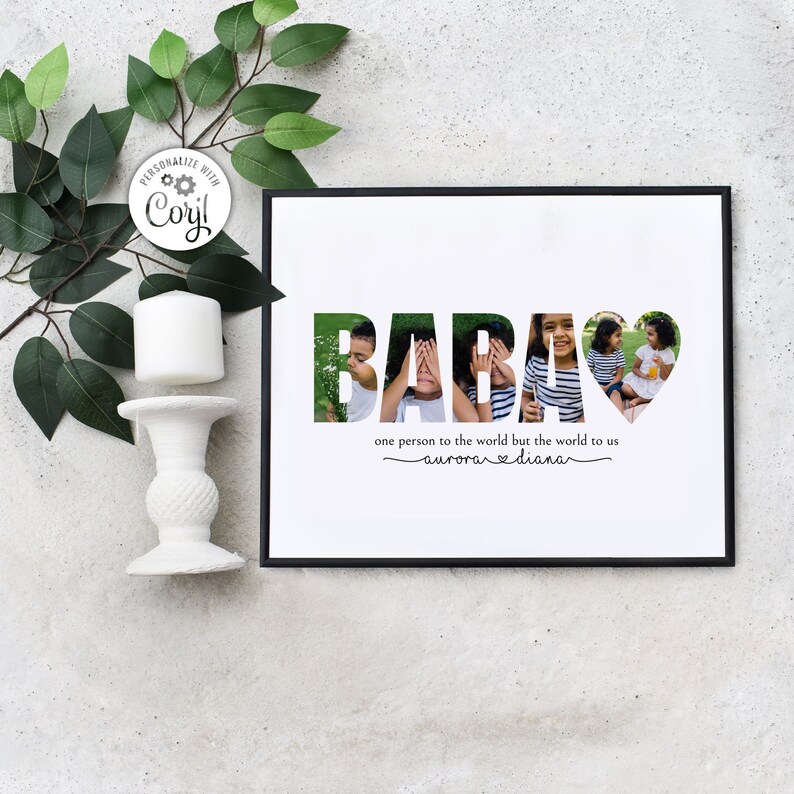 Editable Baba Photo Collage Template Last Minute - Etsy