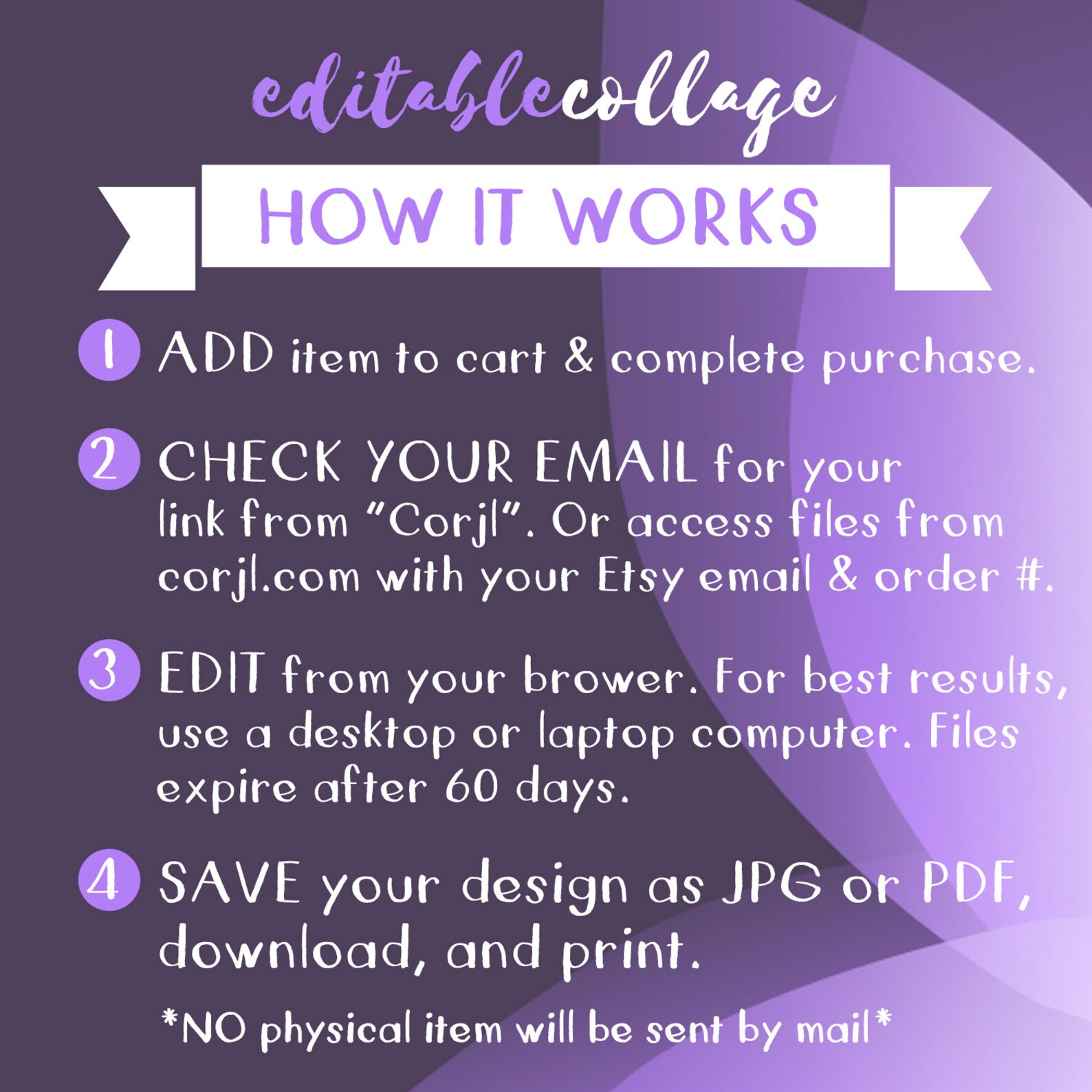 Editable NENE Photo Collage Template Personalized Gifts for - Etsy