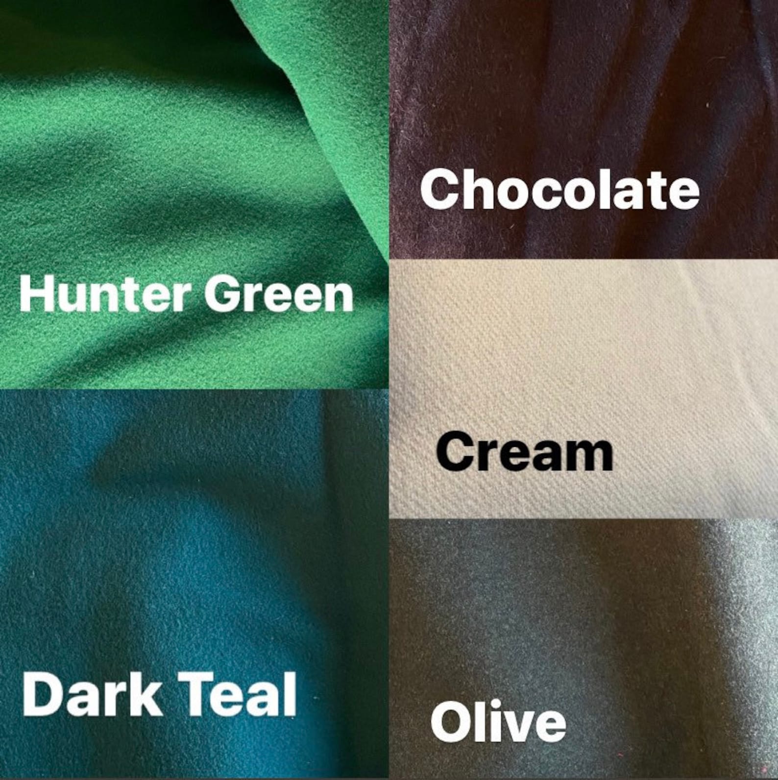 Ladies Design Your Own Fully Hand Stitched Wool Fingerless Mitts With ...