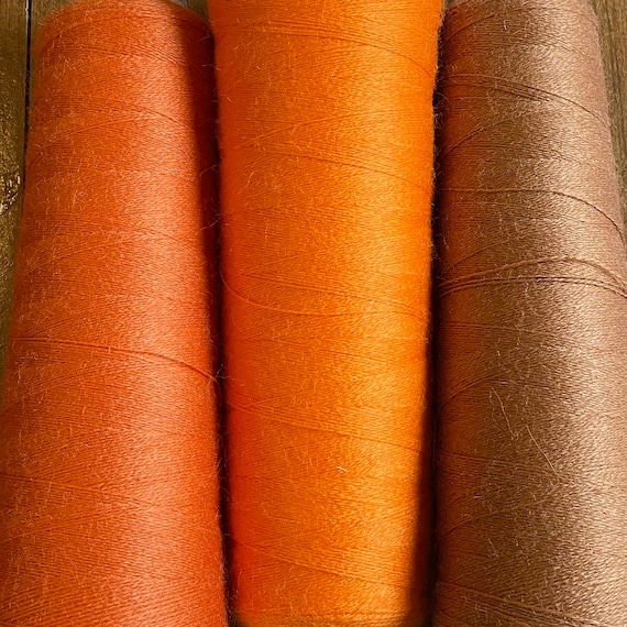 Oranges Wool Blend Embroidery Thread size 12 Suitable for Fine | Etsy