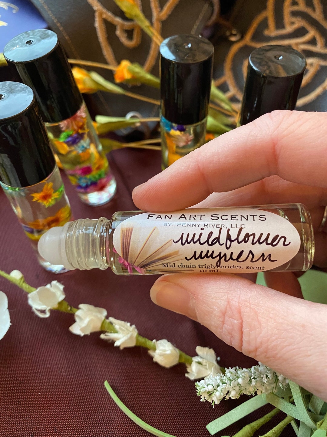 Wildflower Wyvern Literary Character Inspired Roll on Perfume - Etsy