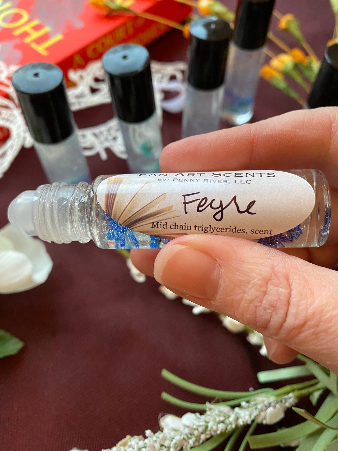 Feyre Literary Character Inspired Roll on Perfume - Etsy