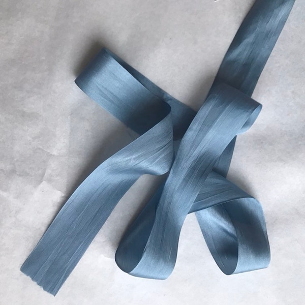 Slate Blue Ribbon - Etsy
