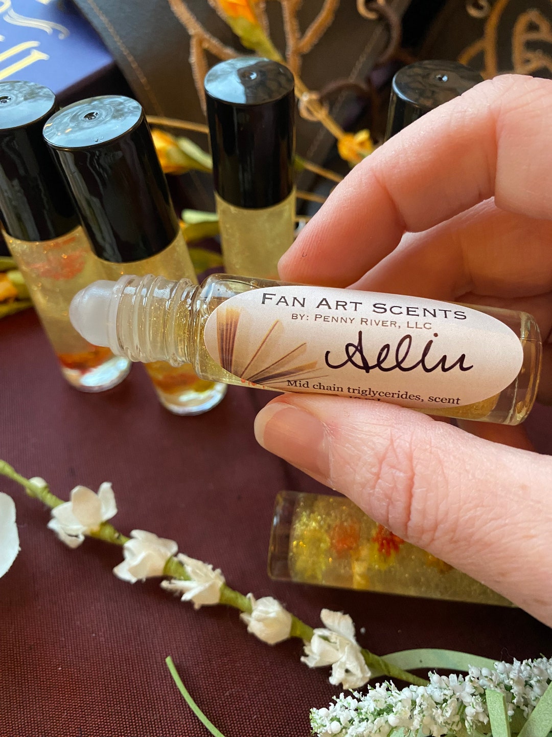 Aelin Literary Character Inspired Roll on Perfume - Etsy