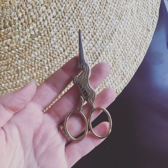 Novelty Style Unicorn Embroidery Scissors | Etsy