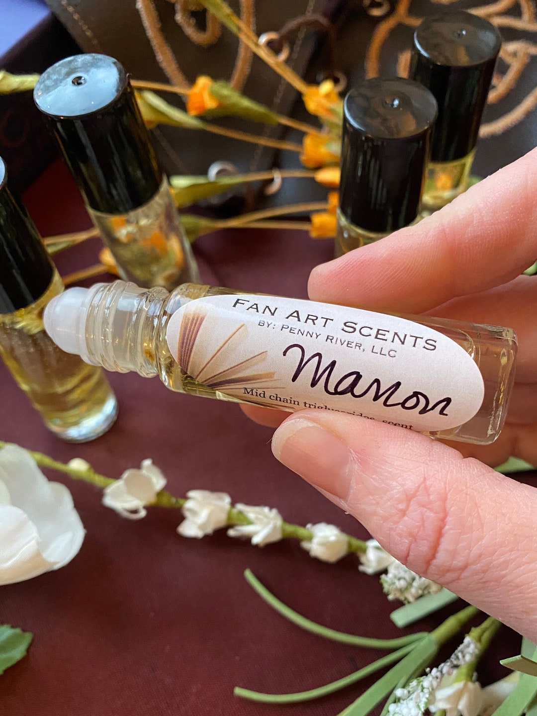 Manon Literary Character Inspired Roll on Perfume - Etsy