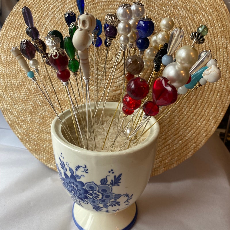 Victorian Hat Pins - Etsy