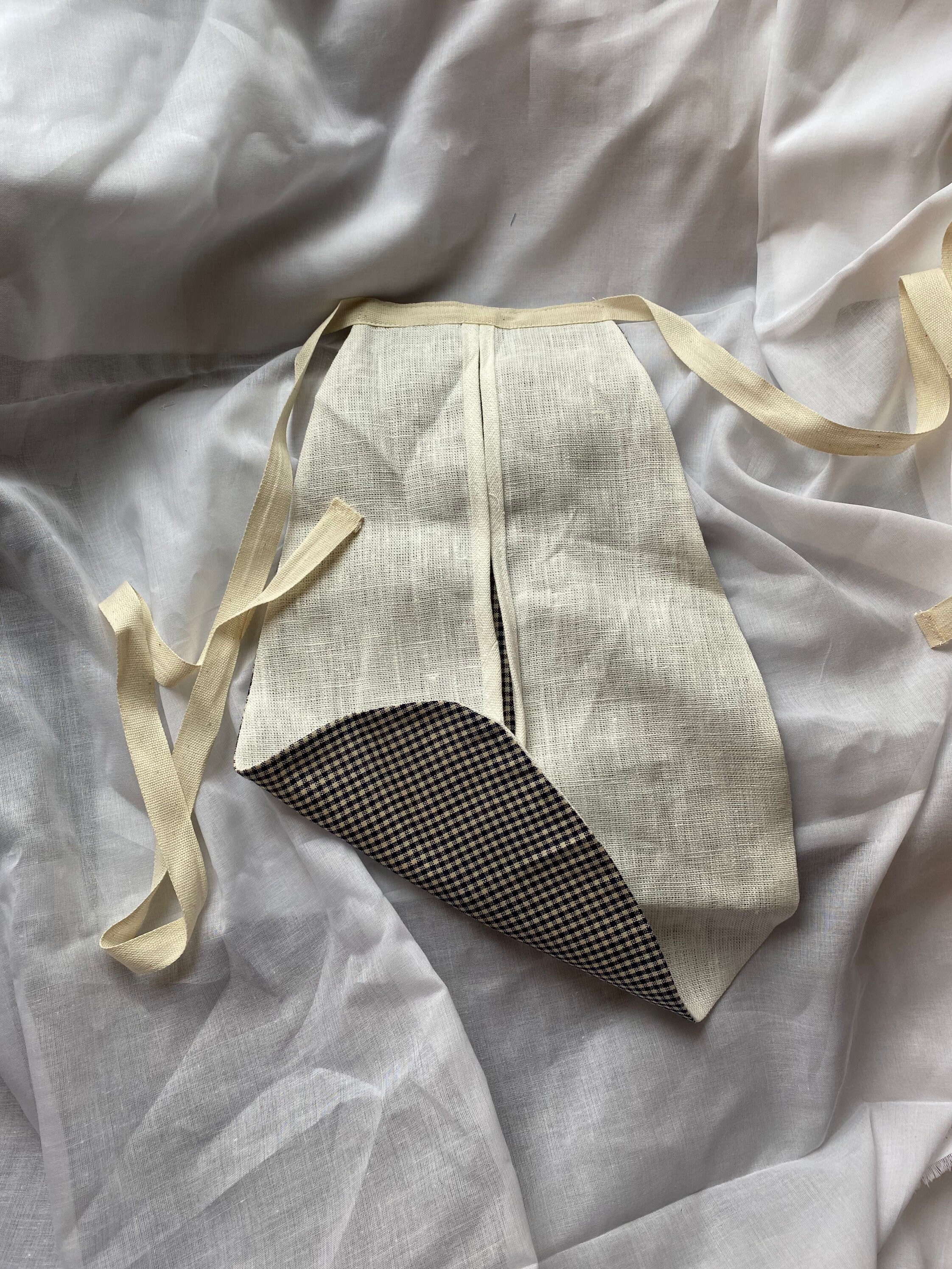 Linen or Homespun Single Pocket Historical Colonial Style - Etsy
