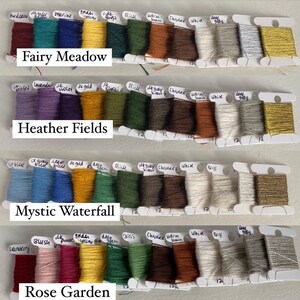 18th Century Embroidered Pocket Deluxe DIY Kit With Linen Fabric and ...