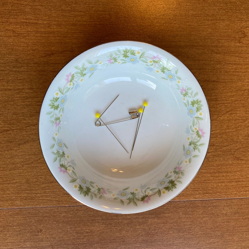 Vintage China Magnetic Pin Dish | Etsy