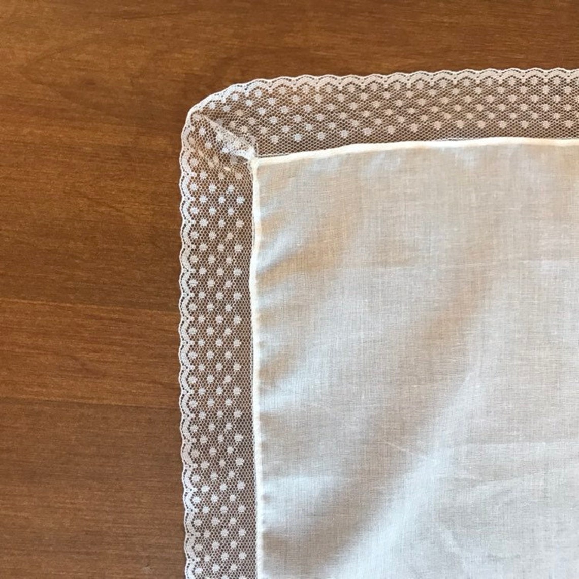 Fine White Cotton Voile Large Triangular Kerchief Fichu With - Etsy