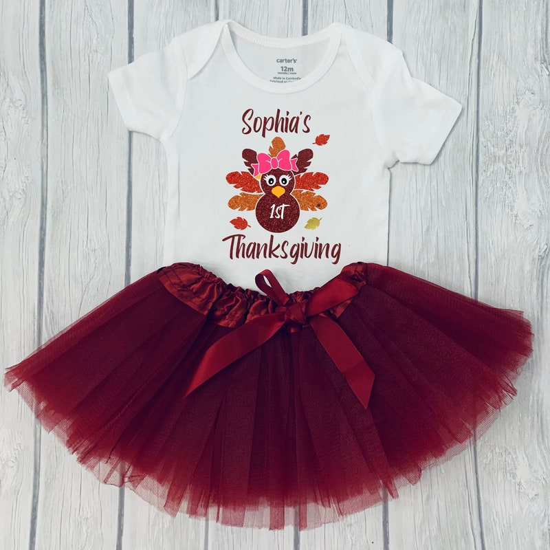 Girls Thanksgiving Outfit - Etsy
