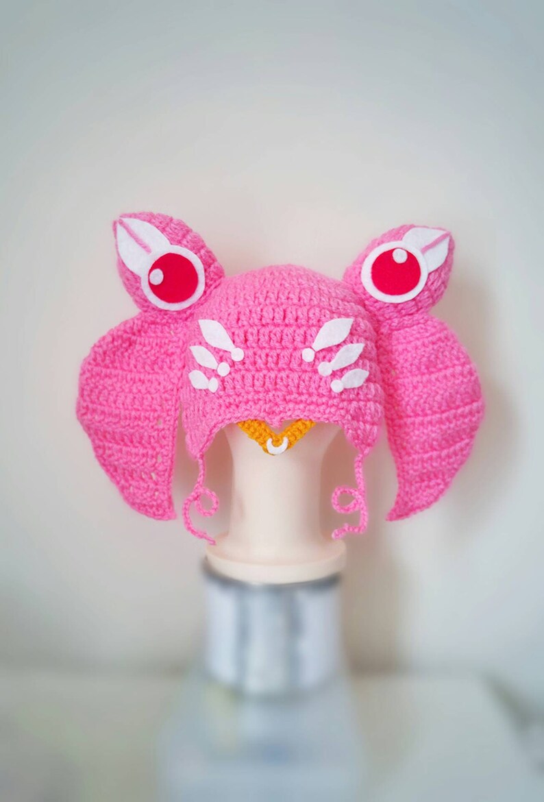 Sailormoon Hat Sailor Moon Wig Hat Luna Hat Super Hero - Etsy