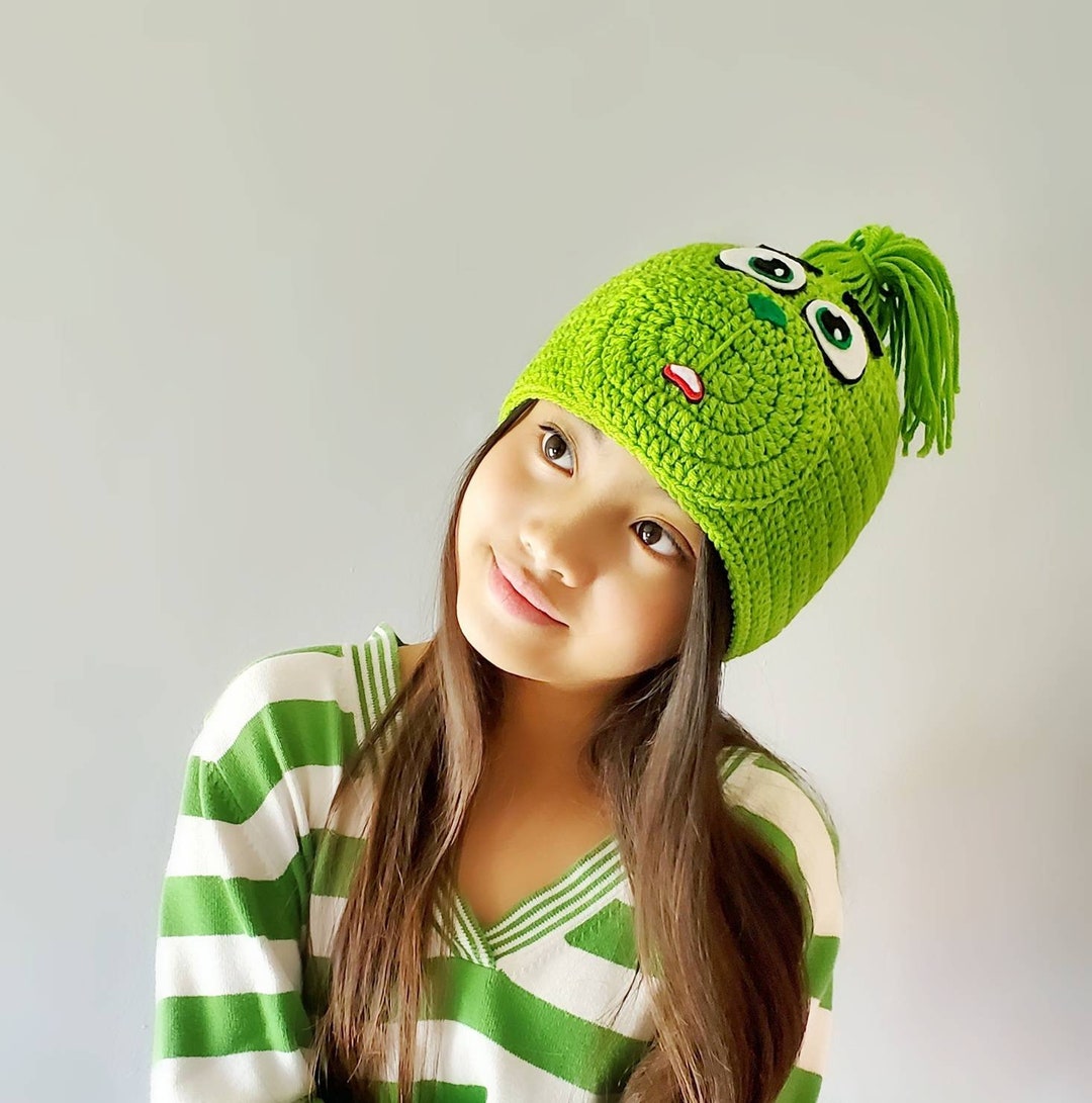 Grinch, Grinch Hat, Grinch Beanie, Grinch Costume, Dr Seuss Hat, Dr ...