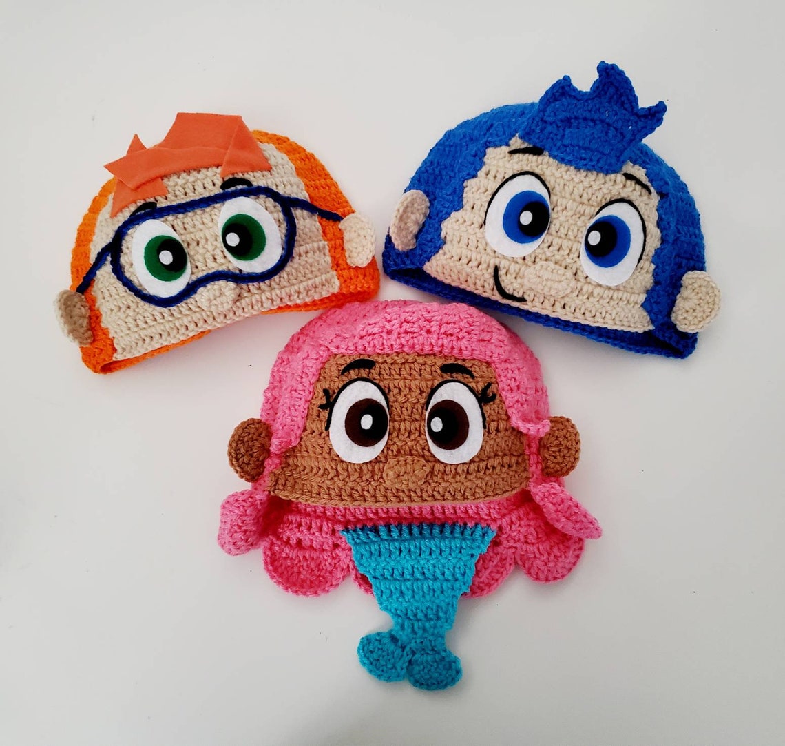 Gil Bubble Guppies, Gil Bubble Guppies Hat, Gil Crochet Hat, Gil ...