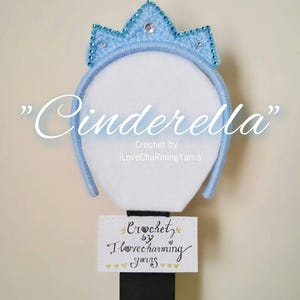 Cinderella Headband, Cinderella Tiara, Disney Headbands,disney Princess ...