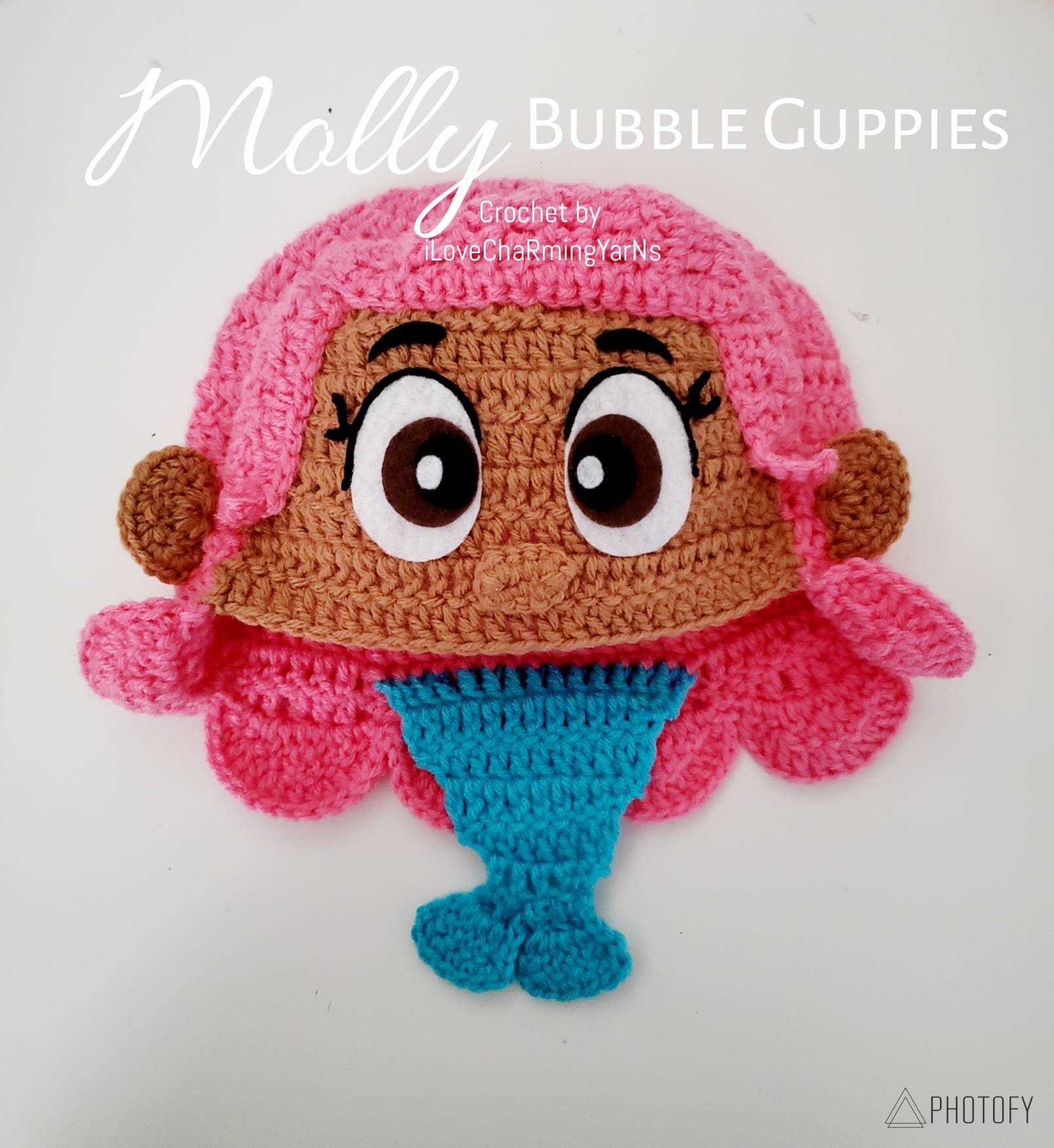 Molly Bubble Guppies Hat Bubble Guppies Crochet Hat Bubble - Etsy
