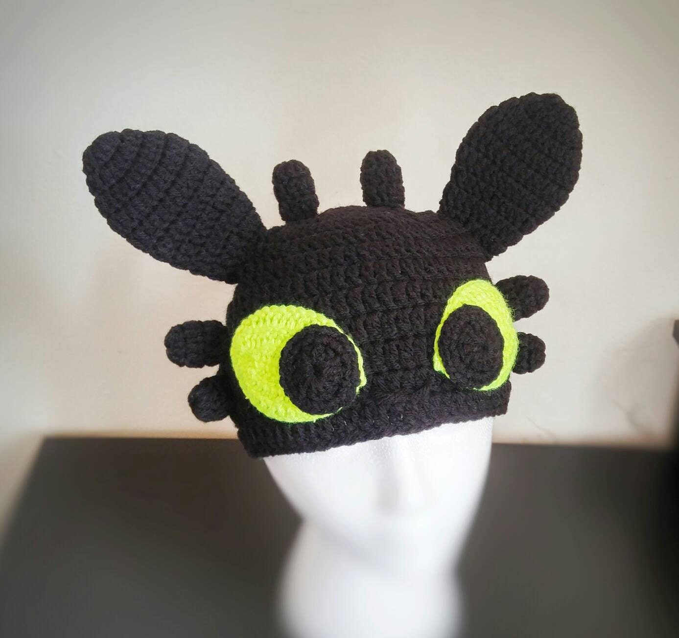 Toothless Hat, Night Fury Hat, How to Train Your Dragon, Toothless ...