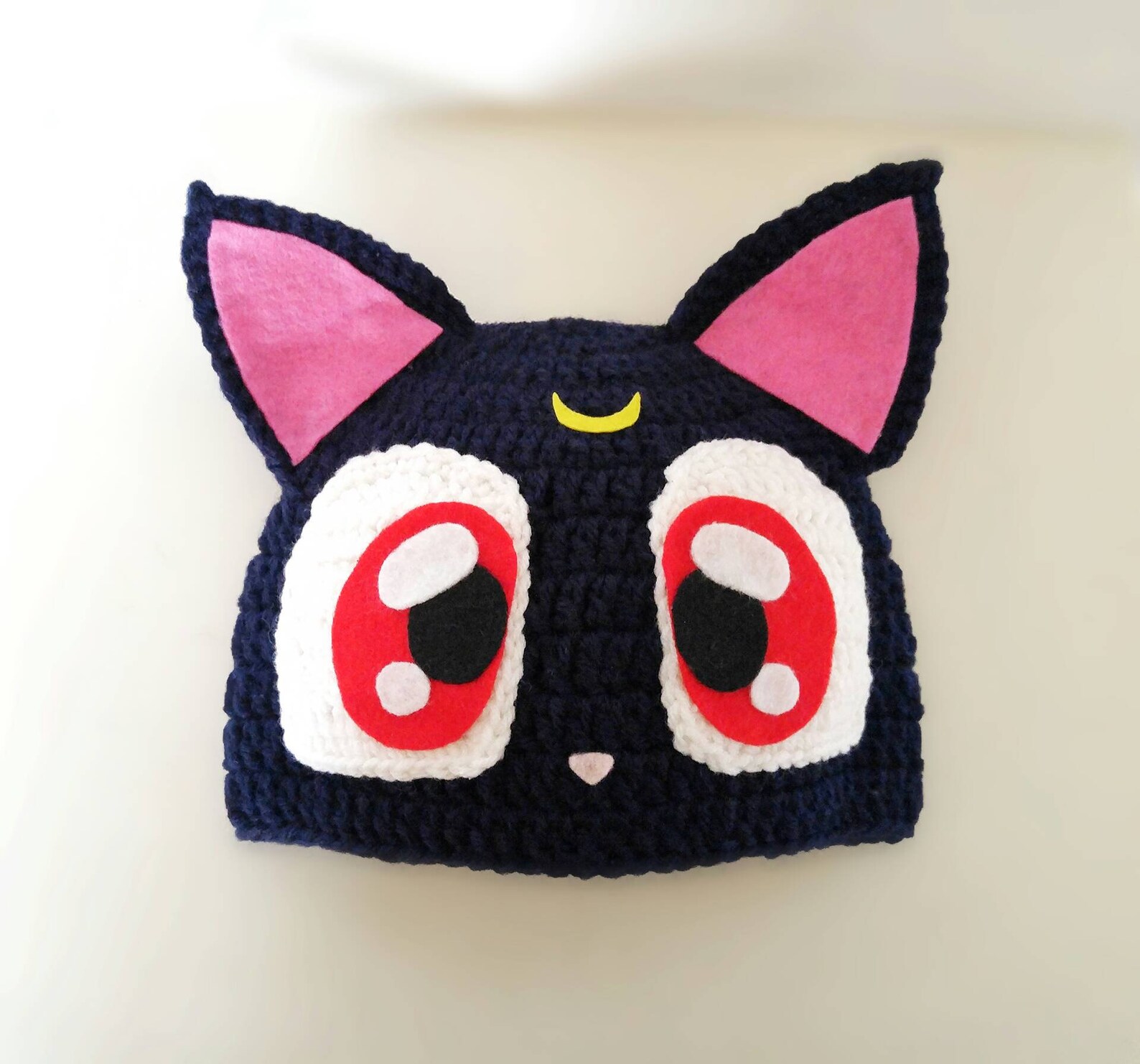 Sailormoon Hat Sailor Moon Wig Hat Luna Hat Super Hero - Etsy