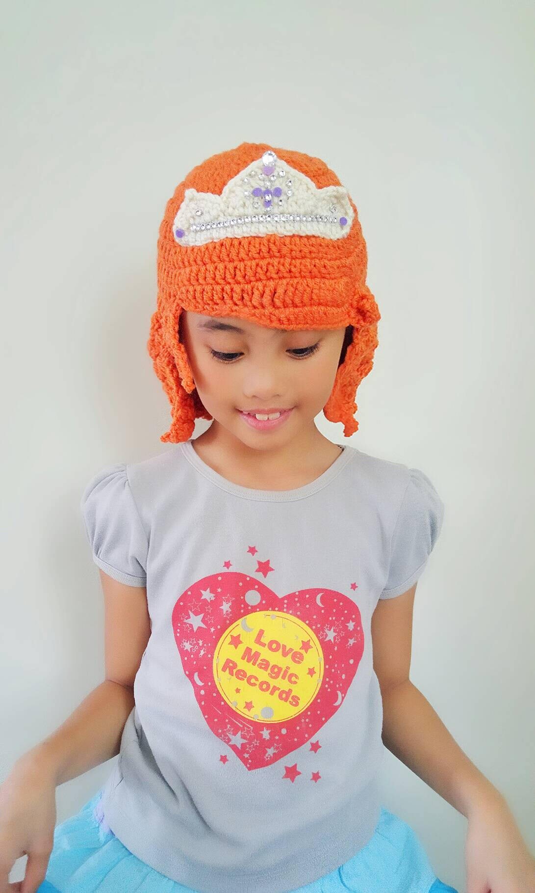 Princess Sofia the First Wig Hat Sofia Hat Princess Sofia - Etsy Singapore