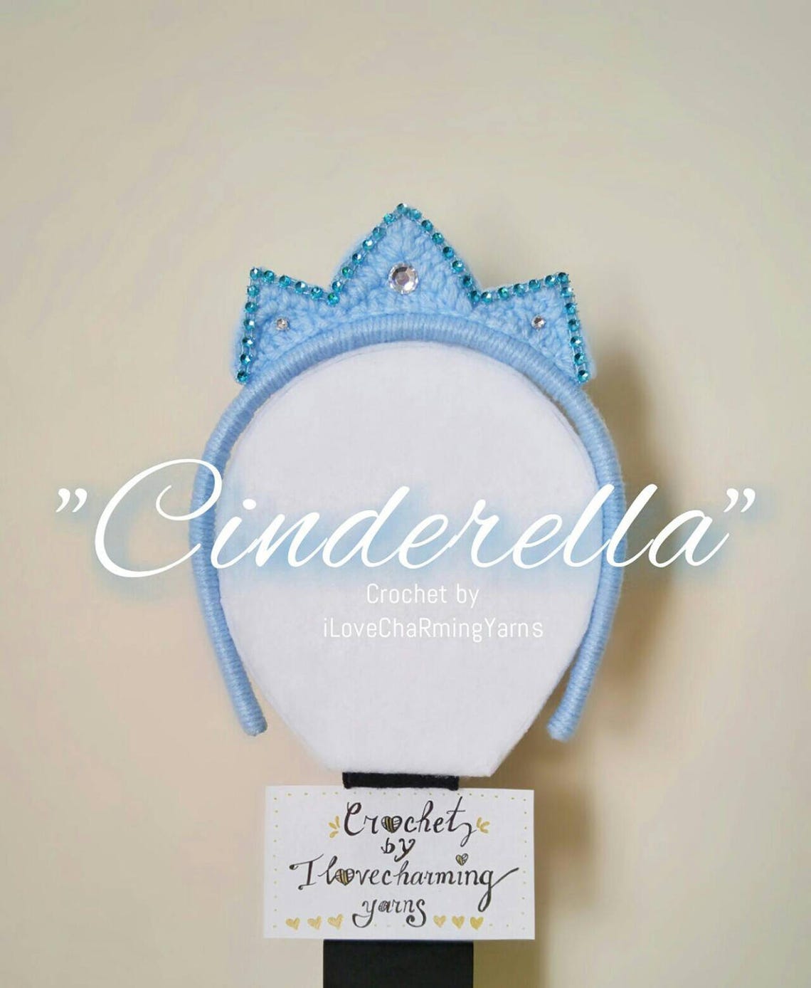 Cinderella Headband Cinderella Tiara Disney Headbandsdisney | Etsy