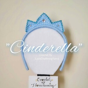 Cinderella Headband, Cinderella Tiara, Disney Headbands,disney Princess ...