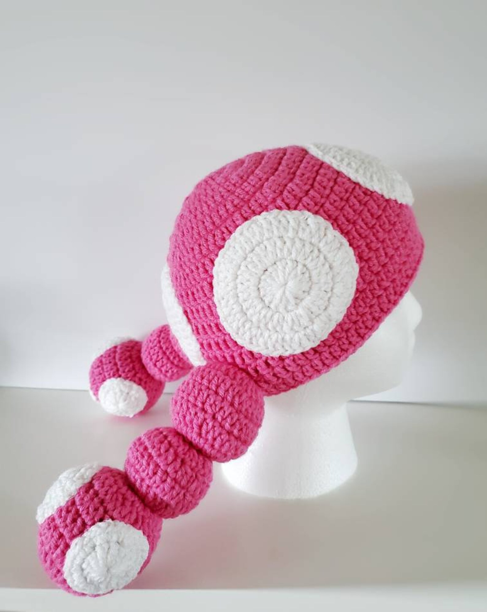 Toadette Toadette Hat Toadette Beanie Super Mario Costume - Etsy