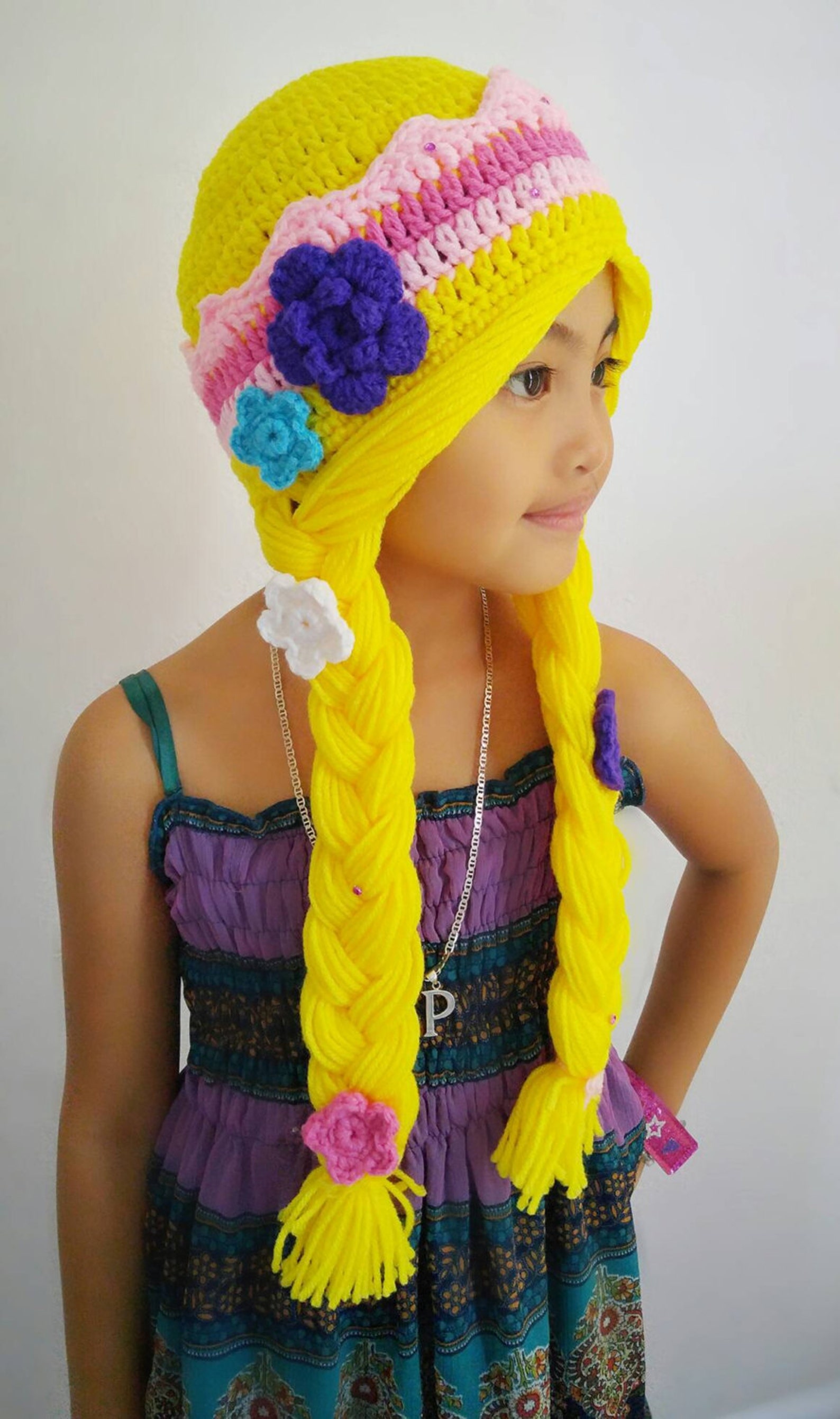 Rapunzel Hat Crochet Rapunzel Hatrapunzel Crochet Hat - Etsy