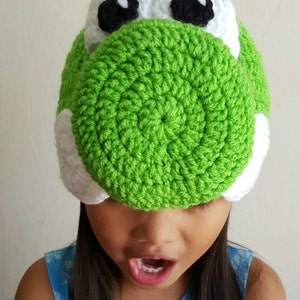 Yoshi Costume Nintendo Dinosaur Crochet Hat,nintendo Hats,crochet Yoshi ...