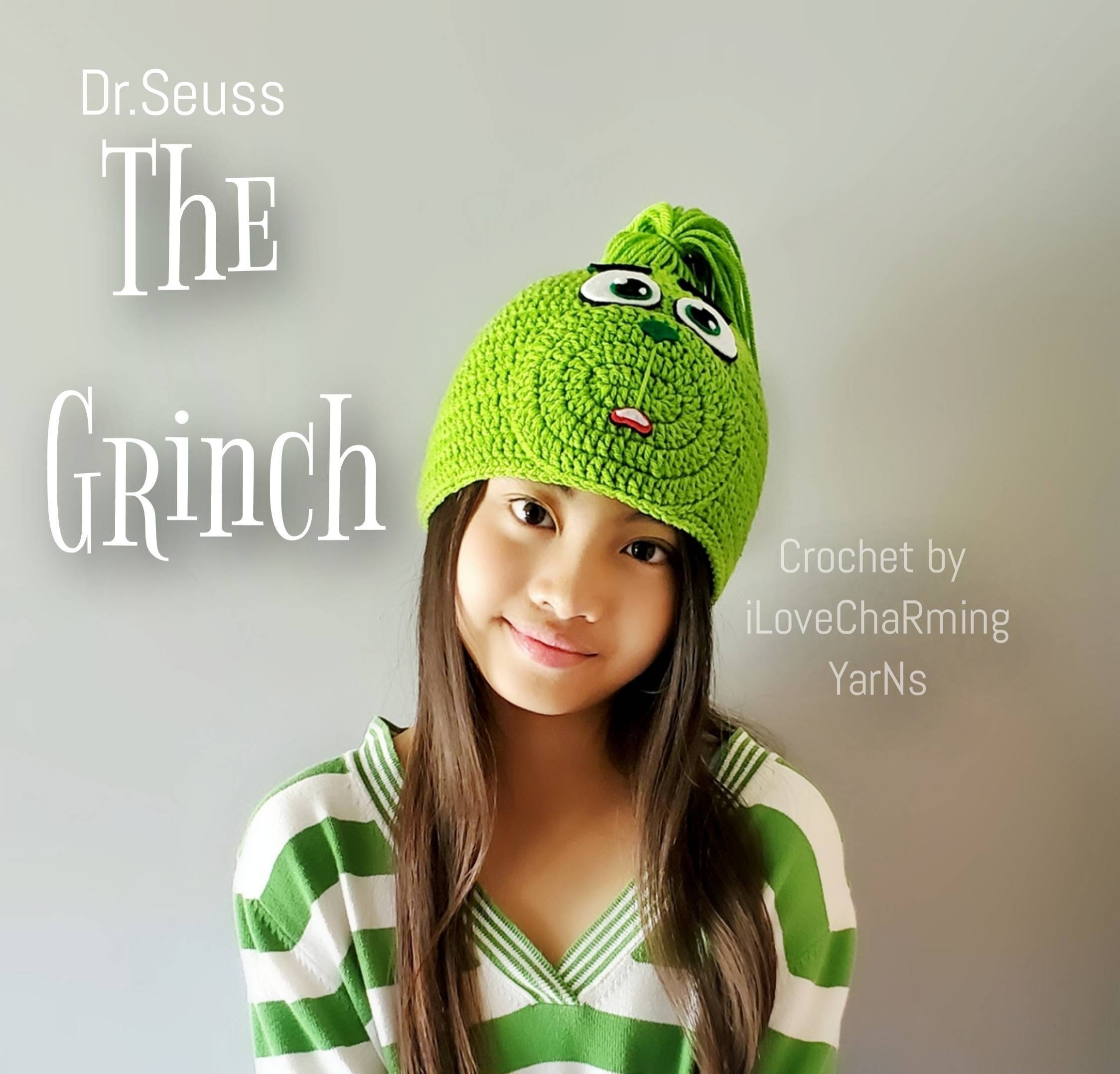 Grinch El sombrero Grinch Dr Seuss Gorro Grinch traje - Etsy México