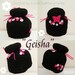 Geisha, Geisha Crochet Wig Hat, Japanese Geisha Costume Hat, Japan ...