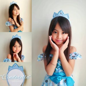 Cinderella Headband, Cinderella Tiara, Disney Headbands,disney Princess ...