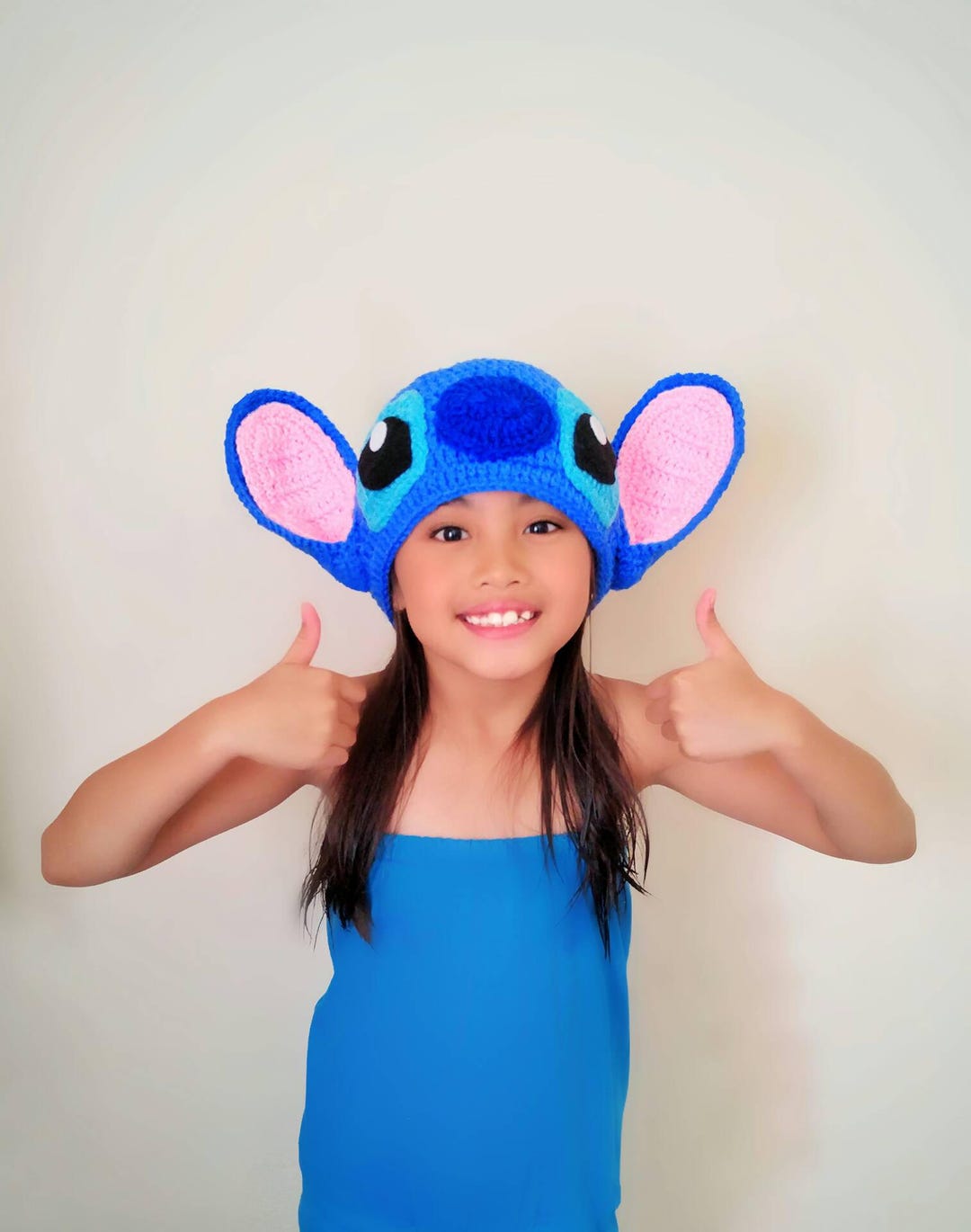 Stitch Hat, Lilo and Stitch Crochet Hat, Disney Crochet Character Hat ...