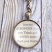 Never Alone Key Chain - Etsy