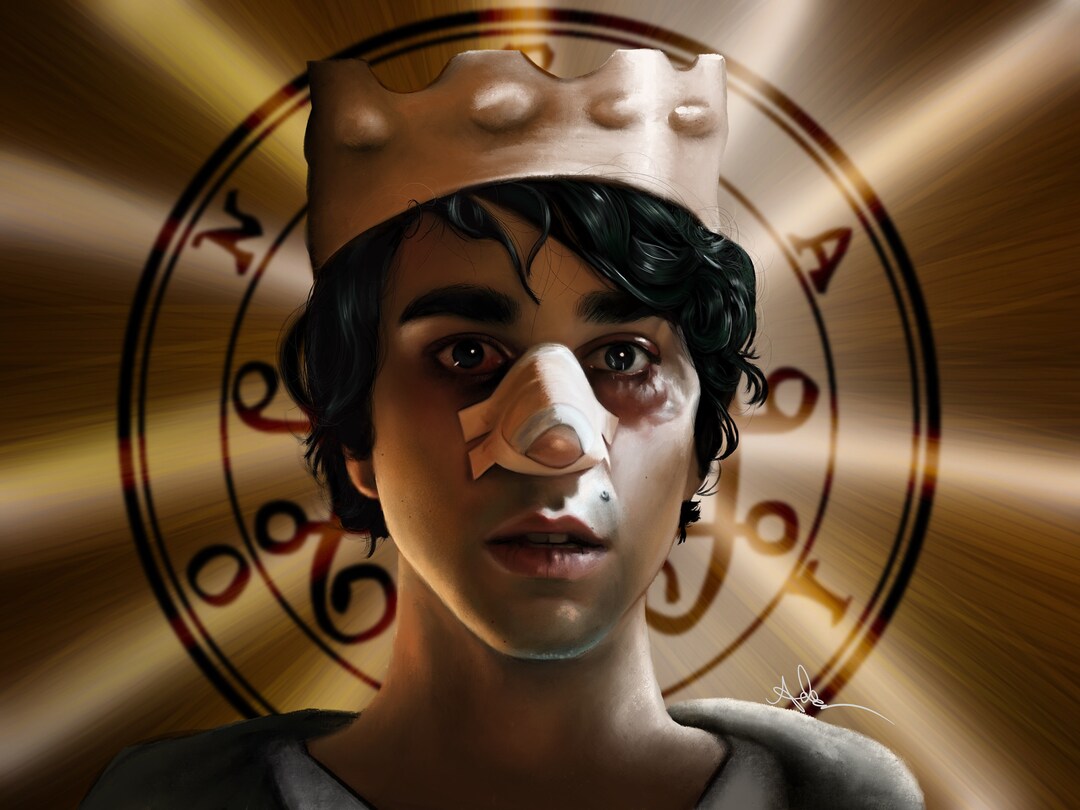 Peter hail Paimon Art Print Hereditary - Etsy