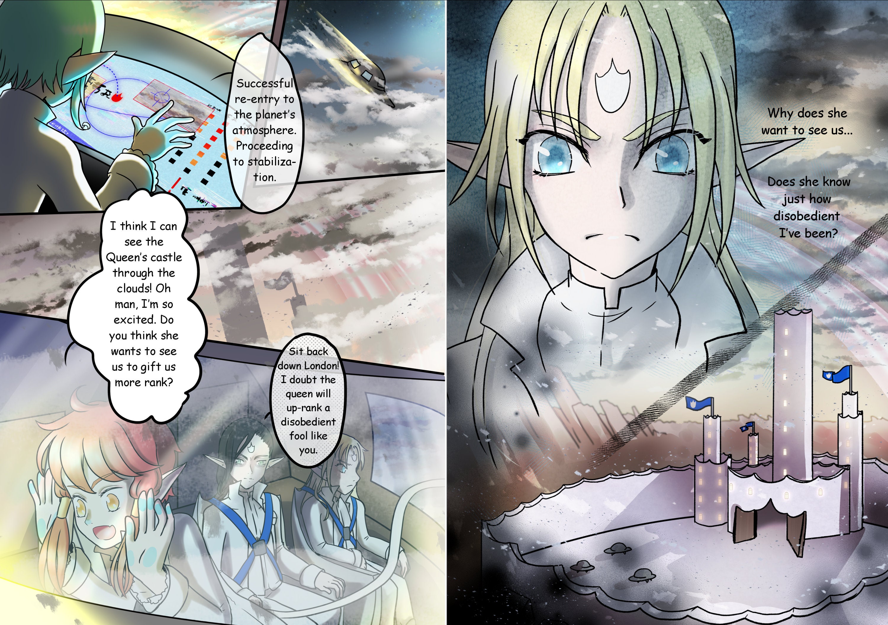 Custom Manga Page Shoujo / Kawaii Style by Mangaka | Etsy