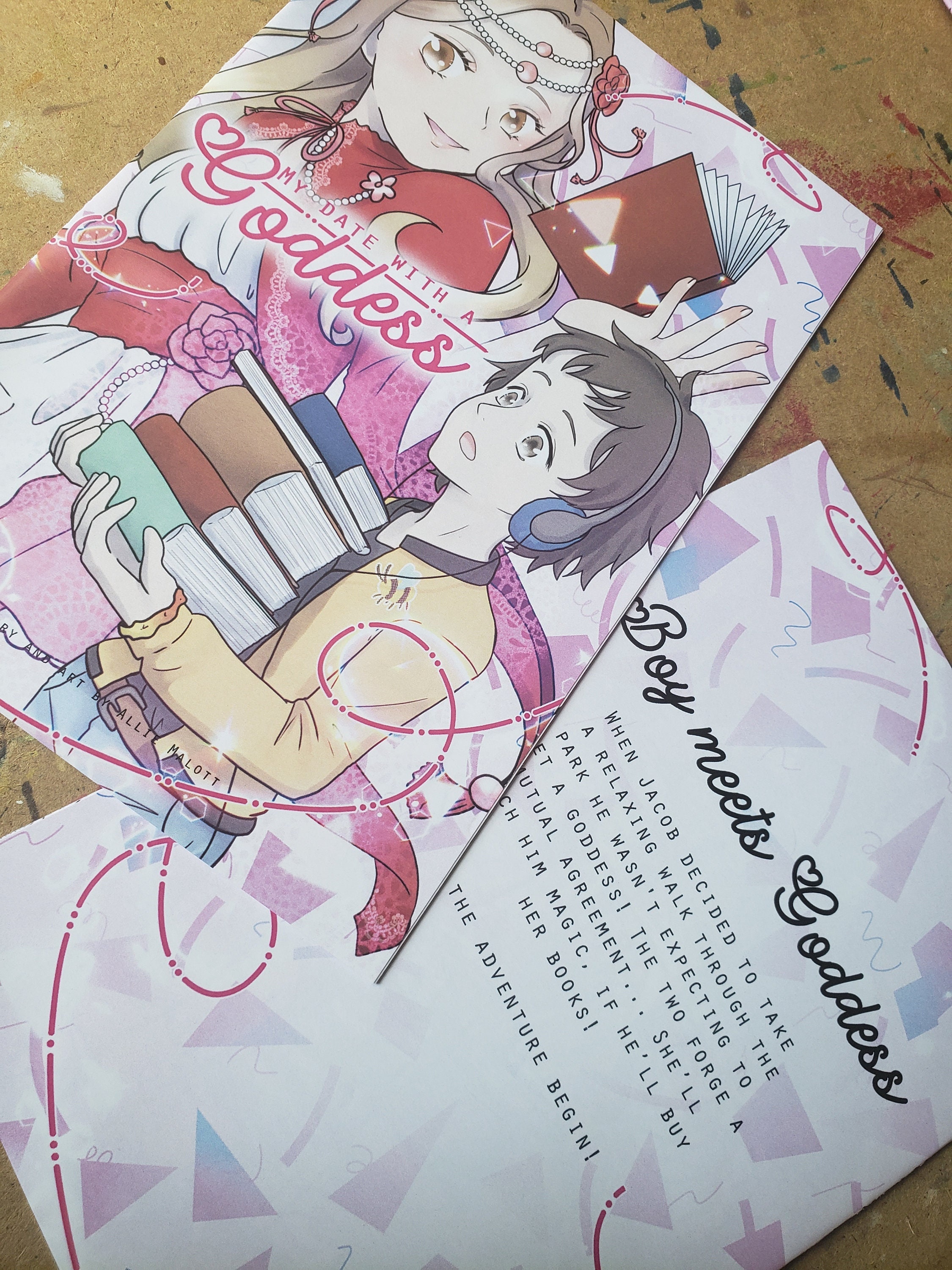 Custom Manga Comic Book Shoujo Kawaii Style by Mangaka | Etsy