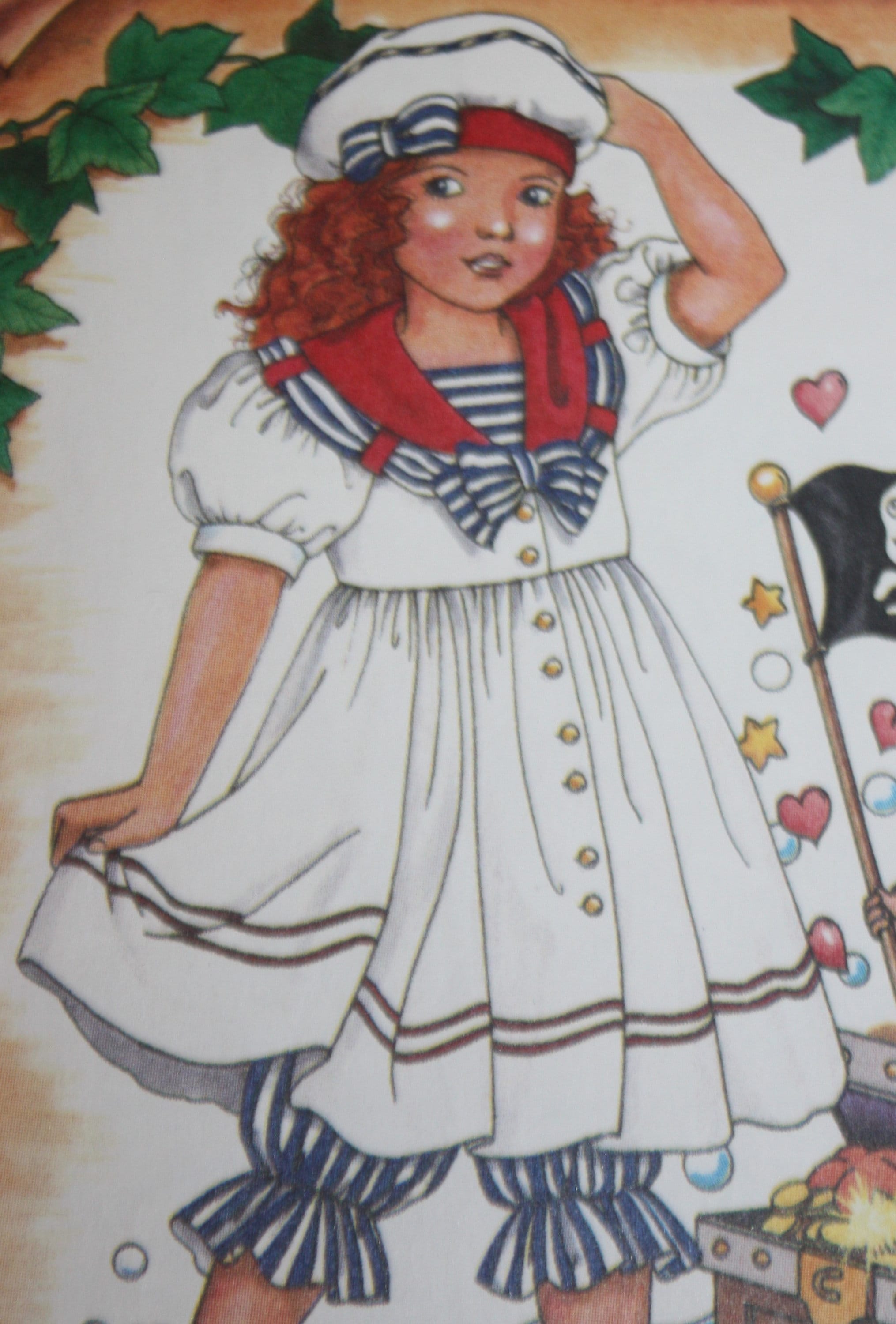 Two Girls Sailor Dress Patterns - Etsy