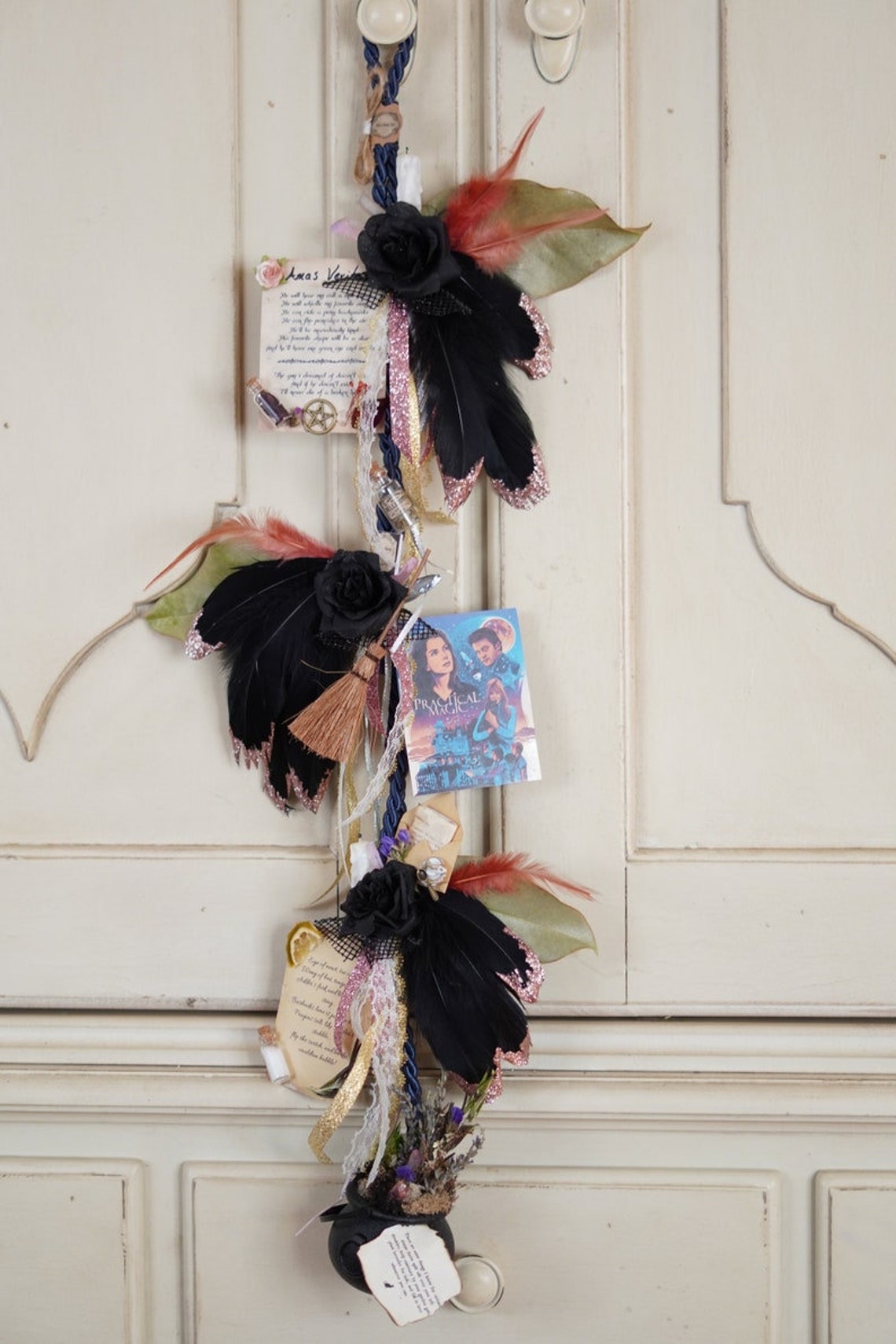 Custom Made to Order Witch Ladder/cord Home Blessing Home - Etsy Canada