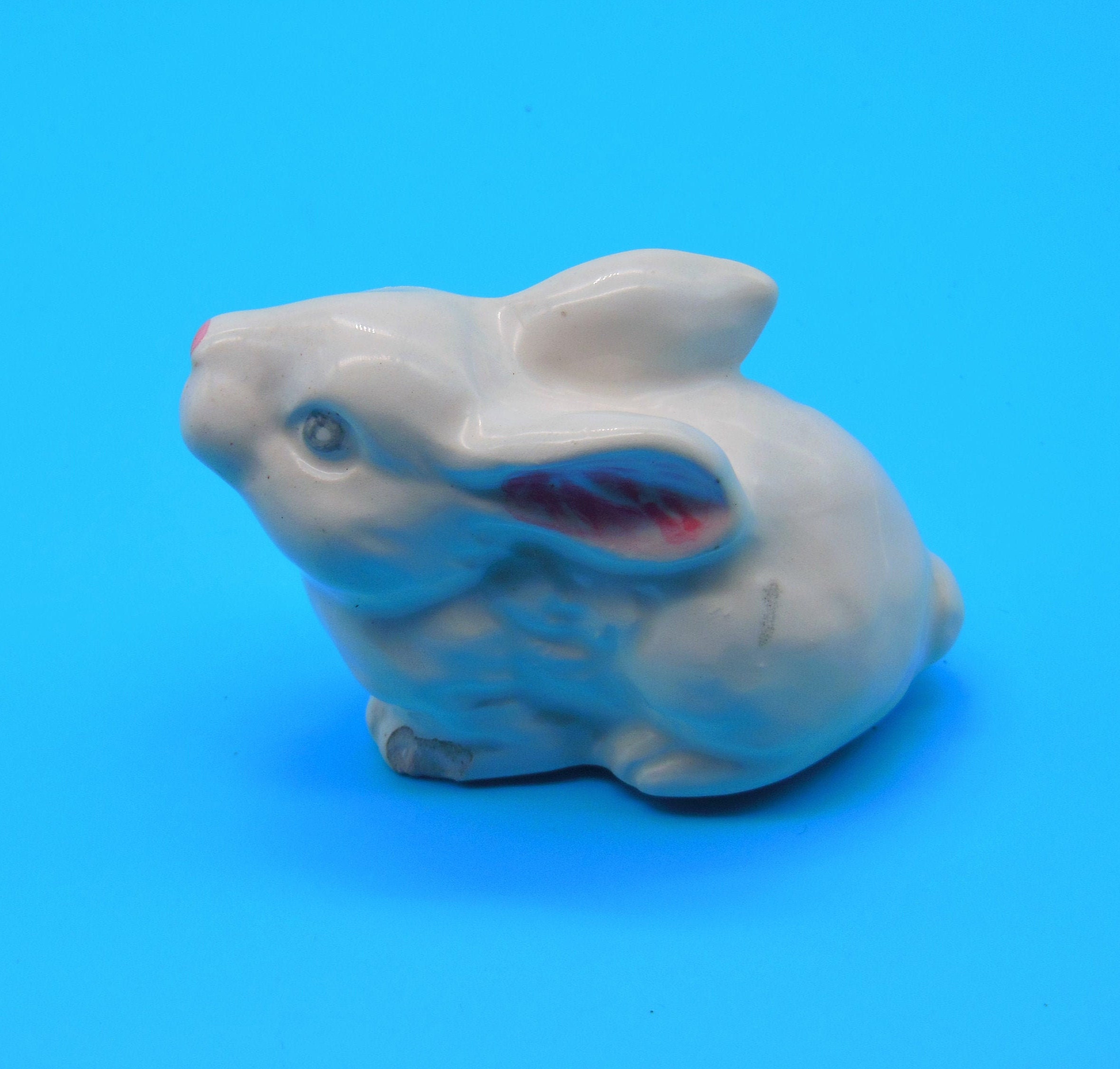 Ceramic Bunny Figurine Rabbit Figurines Bunny Figurines | Etsy