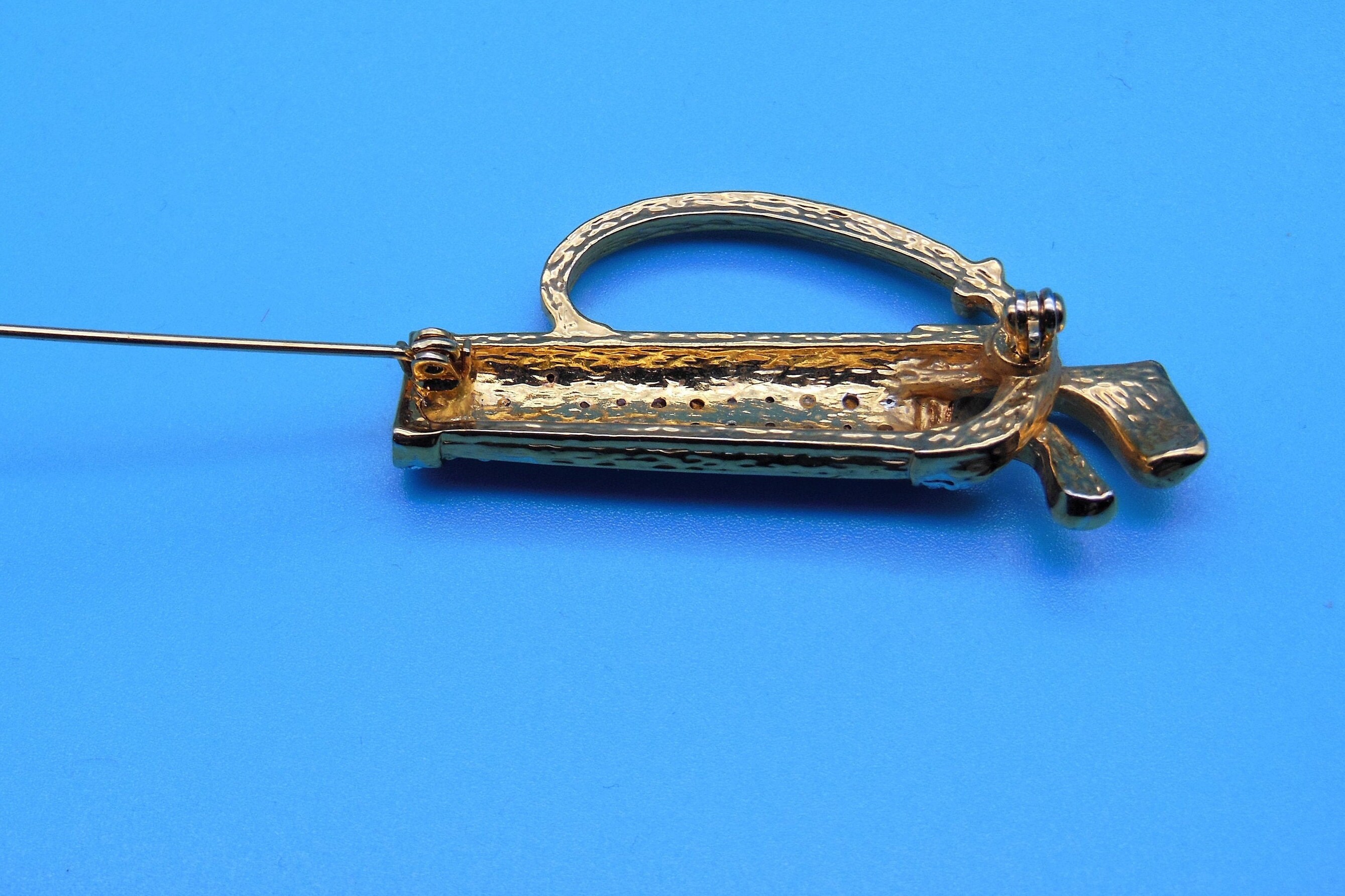 Rhinestone Golf Brooch Gift for Golfer Vintage Golf Jewelry | Etsy