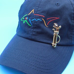 Gold Golf Brooch Golf Gift for Her - Etsy