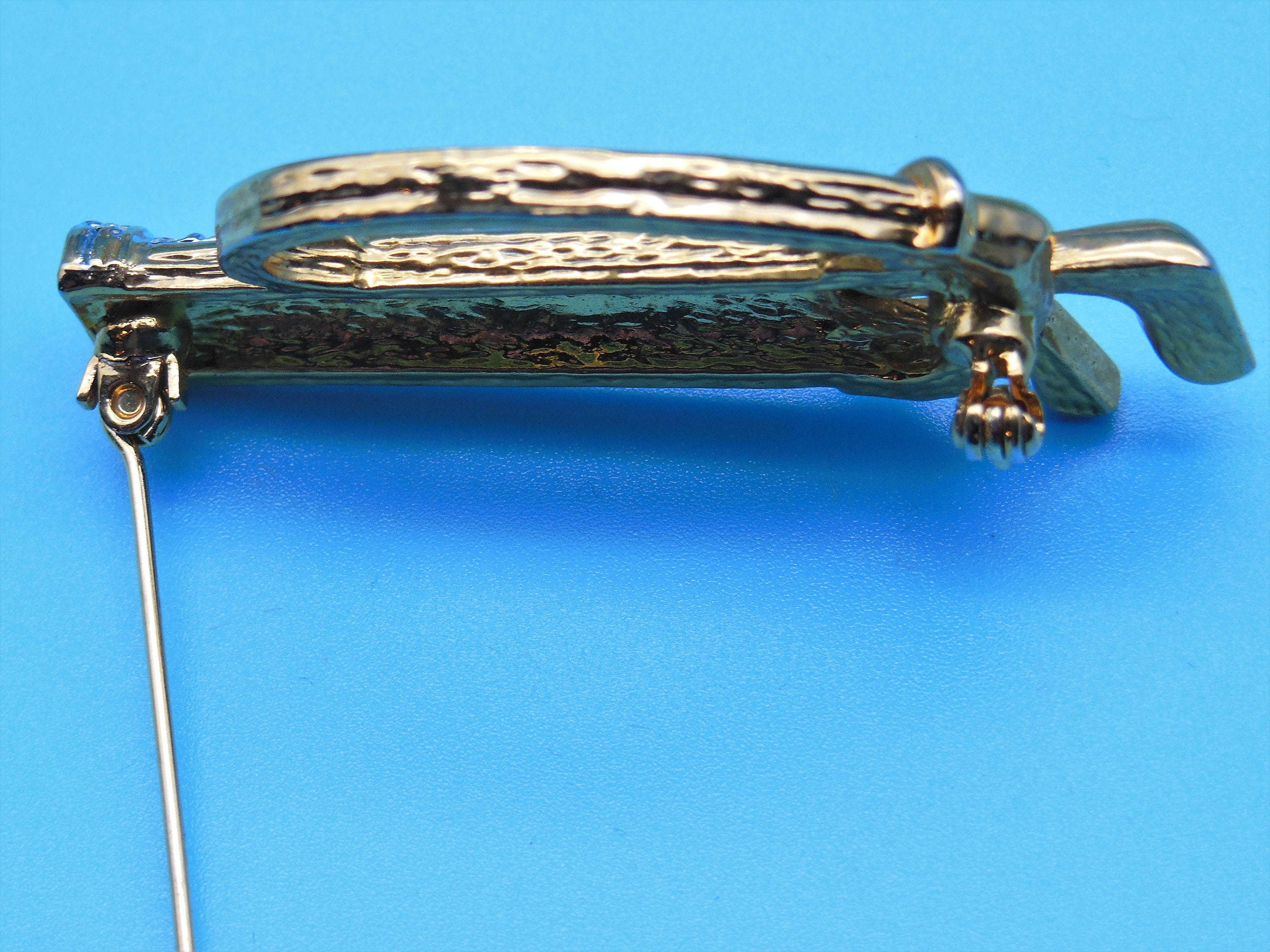 Rhinestone Golf Brooch Gift for Golfer Vintage Golf Jewelry | Etsy